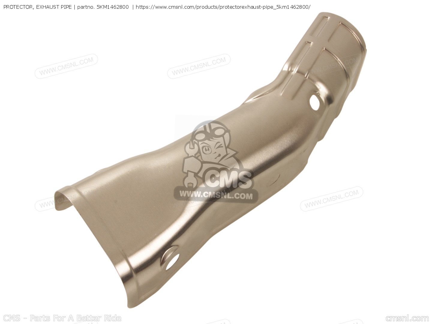 5KM1462800: Protector, Exhaust Pipe Yamaha - buy the 5KM-14628-00 at CMSNL