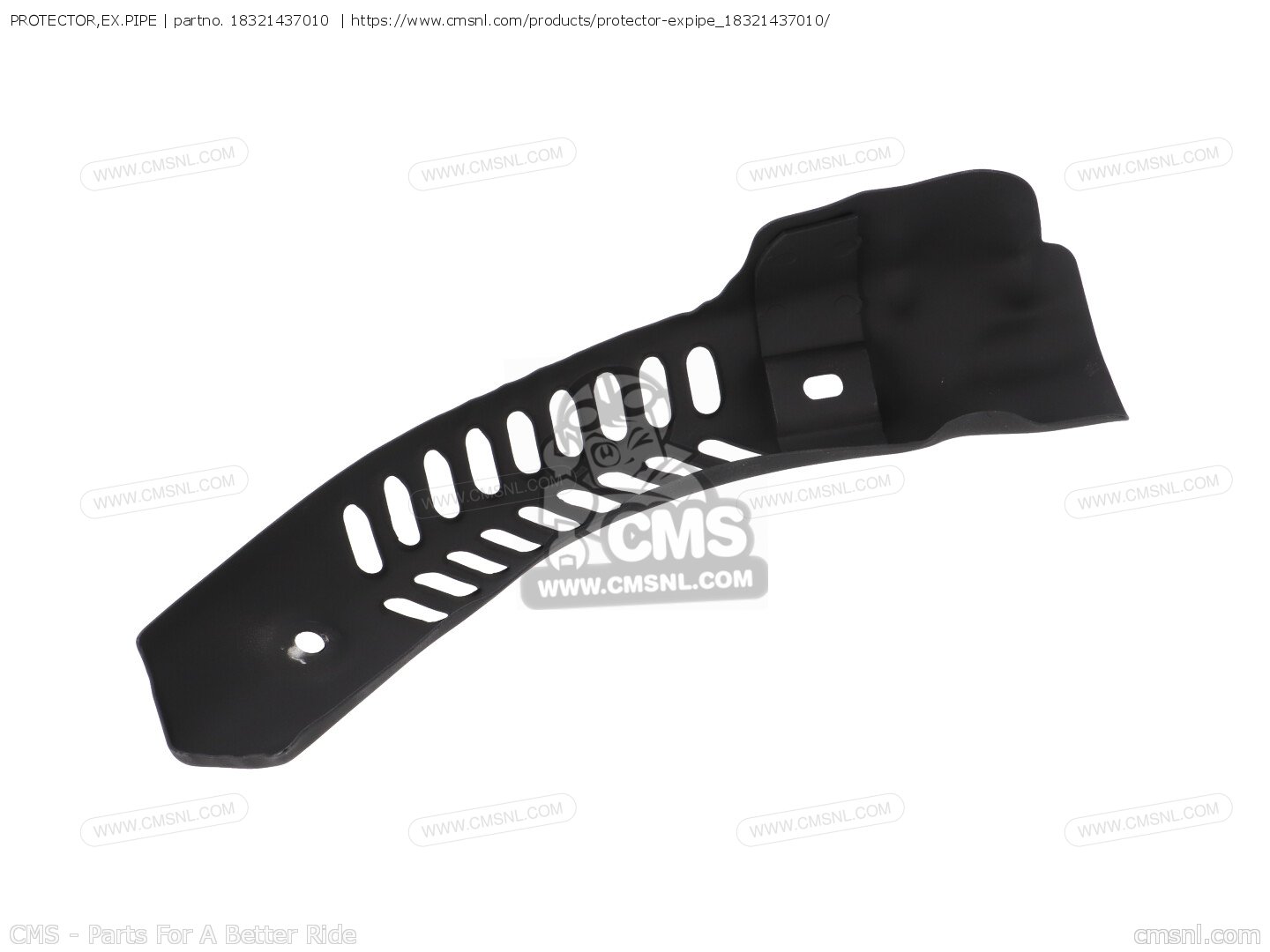 18321437010: PROTECTOR,EX.PIPE Honda - buy the 18321-437-010 at CMSNL