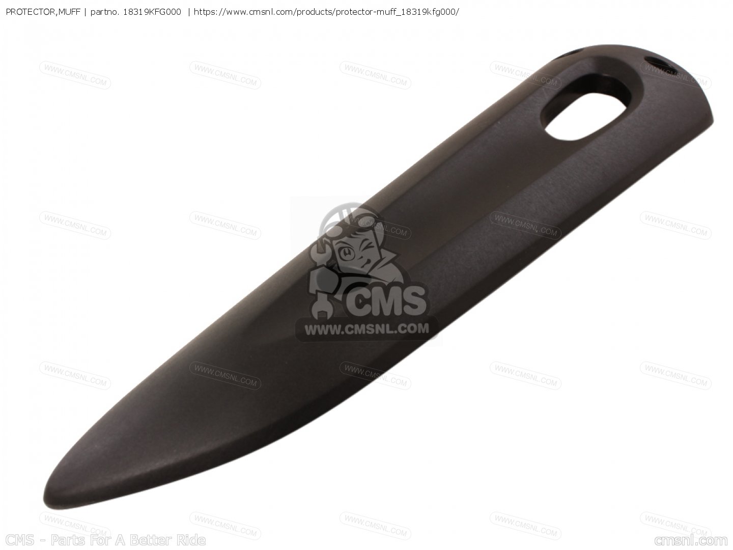 18319KFG000: PROTECTOR,MUFF Honda - buy the 18319-KFG-000 at CMSNL