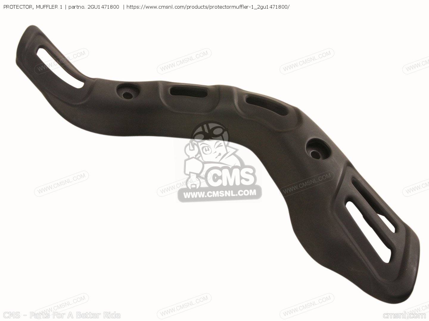 2GU1471800: Protector, Muffler 1 Yamaha - buy the 2GU-14718-00 at CMSNL