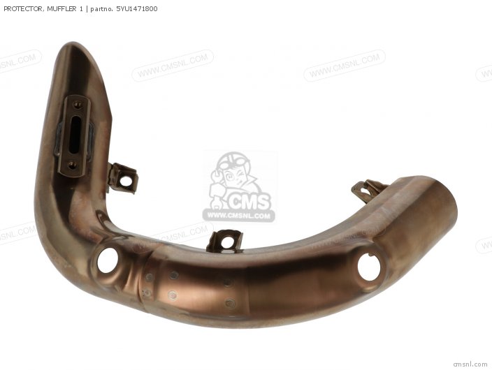 PROTECTOR, MUFFLER 1 for MT01 2005 5YU1 ENGLAND 1D5YU-300E1 - order at ...
