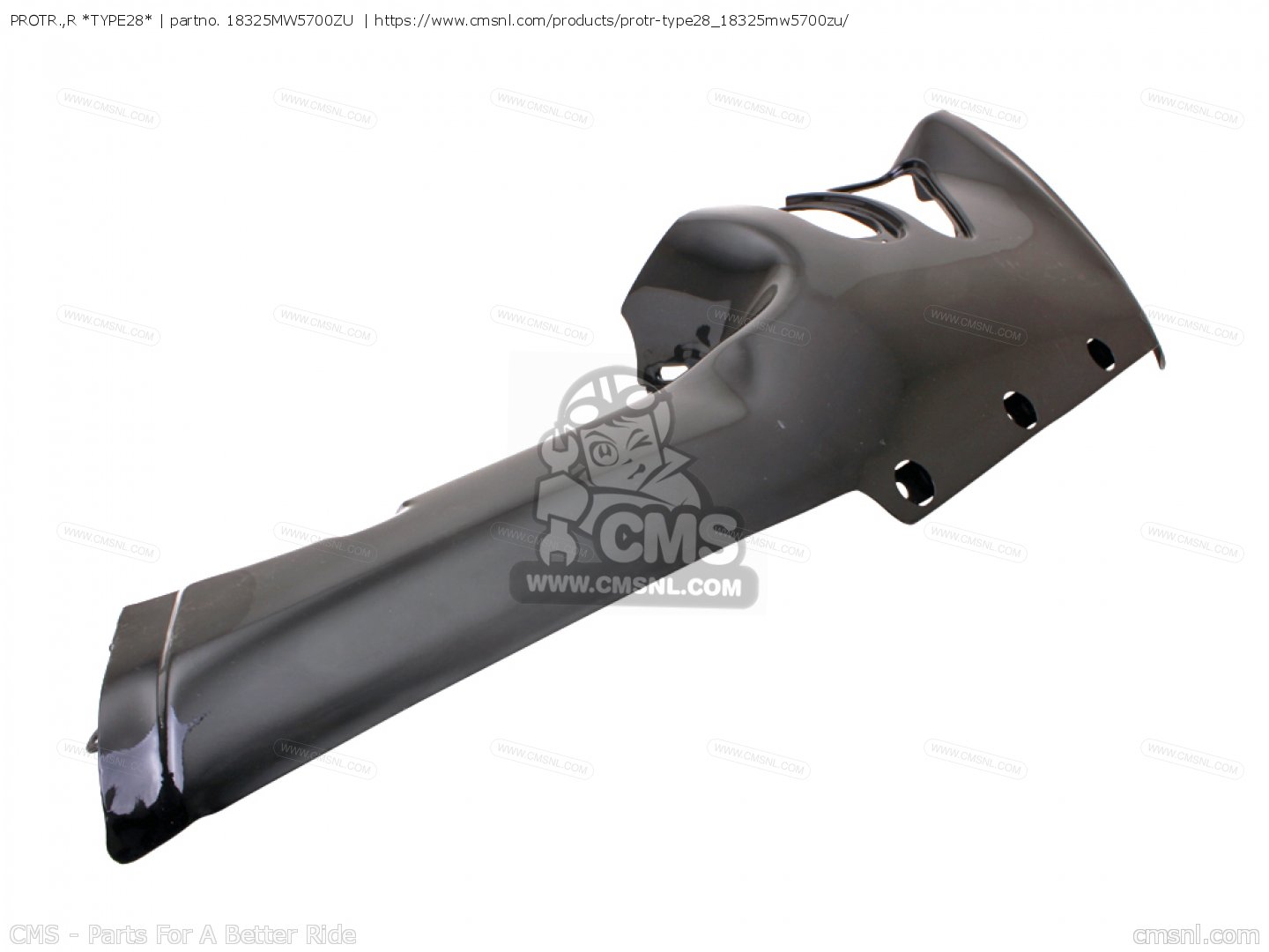 18325MW5700ZU: Protr.,r *type28* Honda - buy the 18325-MW5-700ZU at CMSNL