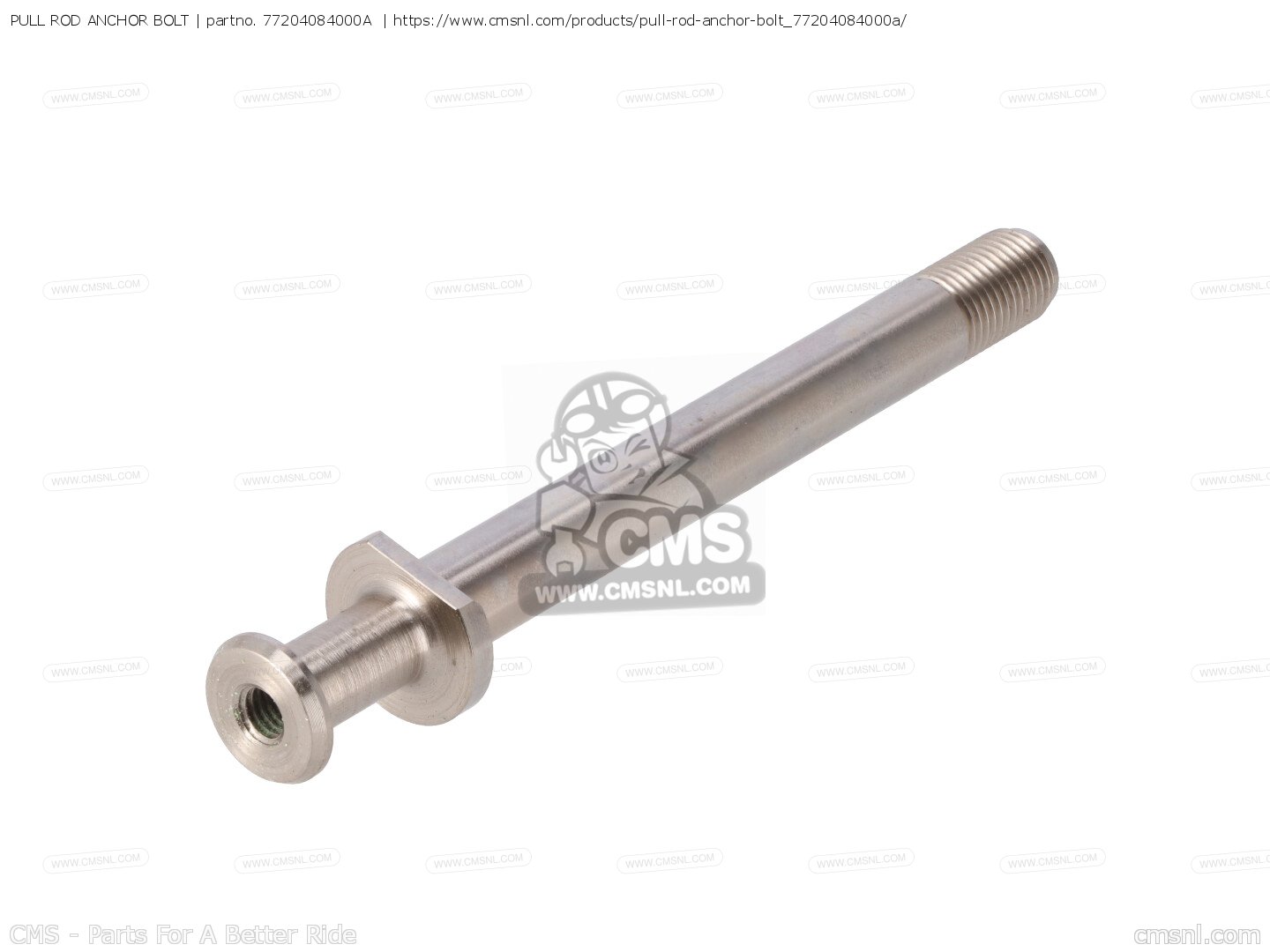 77204084000A: PULL ROD ANCHOR BOLT Husqvarna - buy the 77204084000 at CMSNL