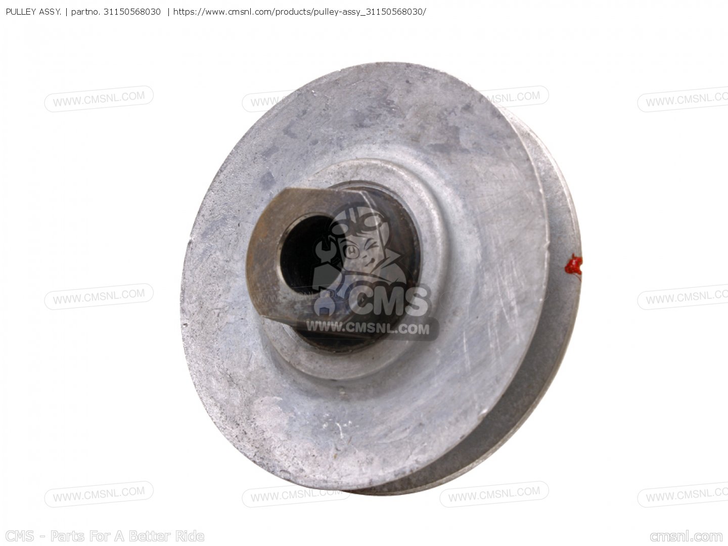 31150568030: PULLEY ASSY. Honda - buy the 31150-568-030 at CMSNL