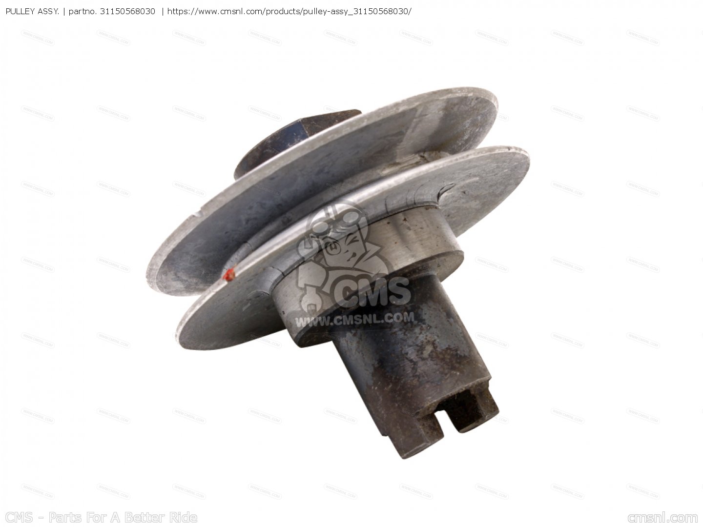 31150568030: PULLEY ASSY. Honda - buy the 31150-568-030 at CMSNL