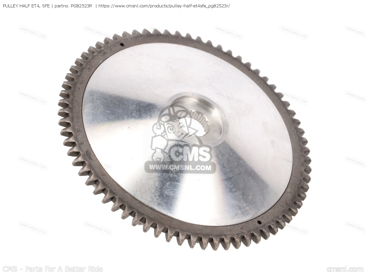 PG82523R Pulley Half Et4, Sfe, 82523R Piaggio Group