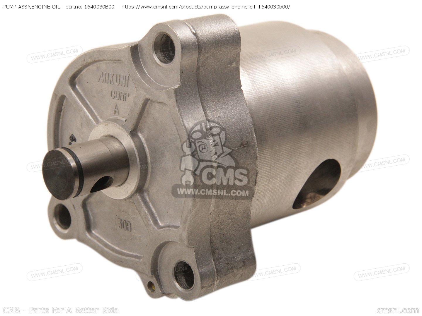 1640030B00: PUMP ASSY,ENGINE OIL Suzuki - buy the 16400-30B00 at CMSNL