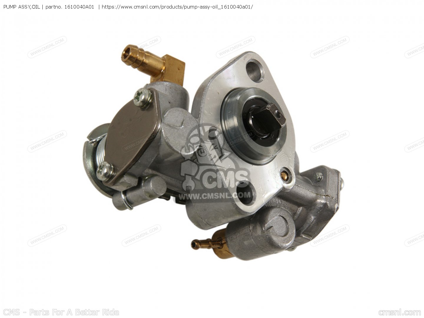 1610040A01: PUMP ASSY,OIL Suzuki - buy the 16100-40A01 at CMSNL