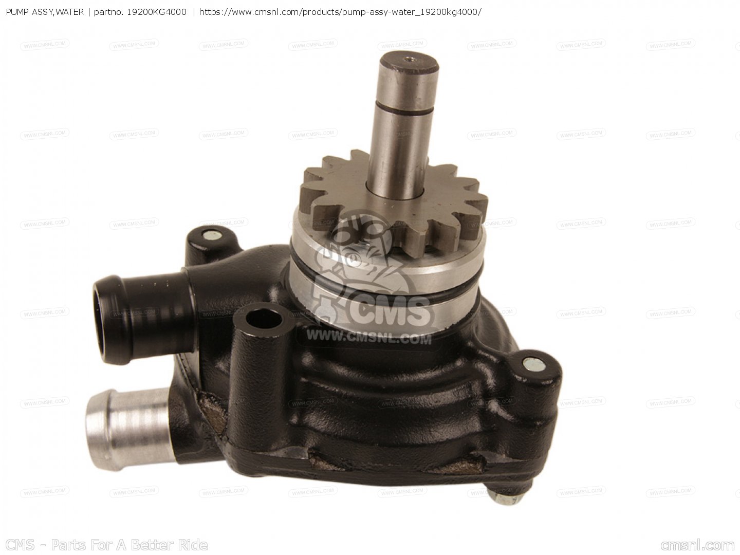 19200KG4000: PUMP ASSY,WATER Honda - buy the 19200-KG4-000 at CMSNL