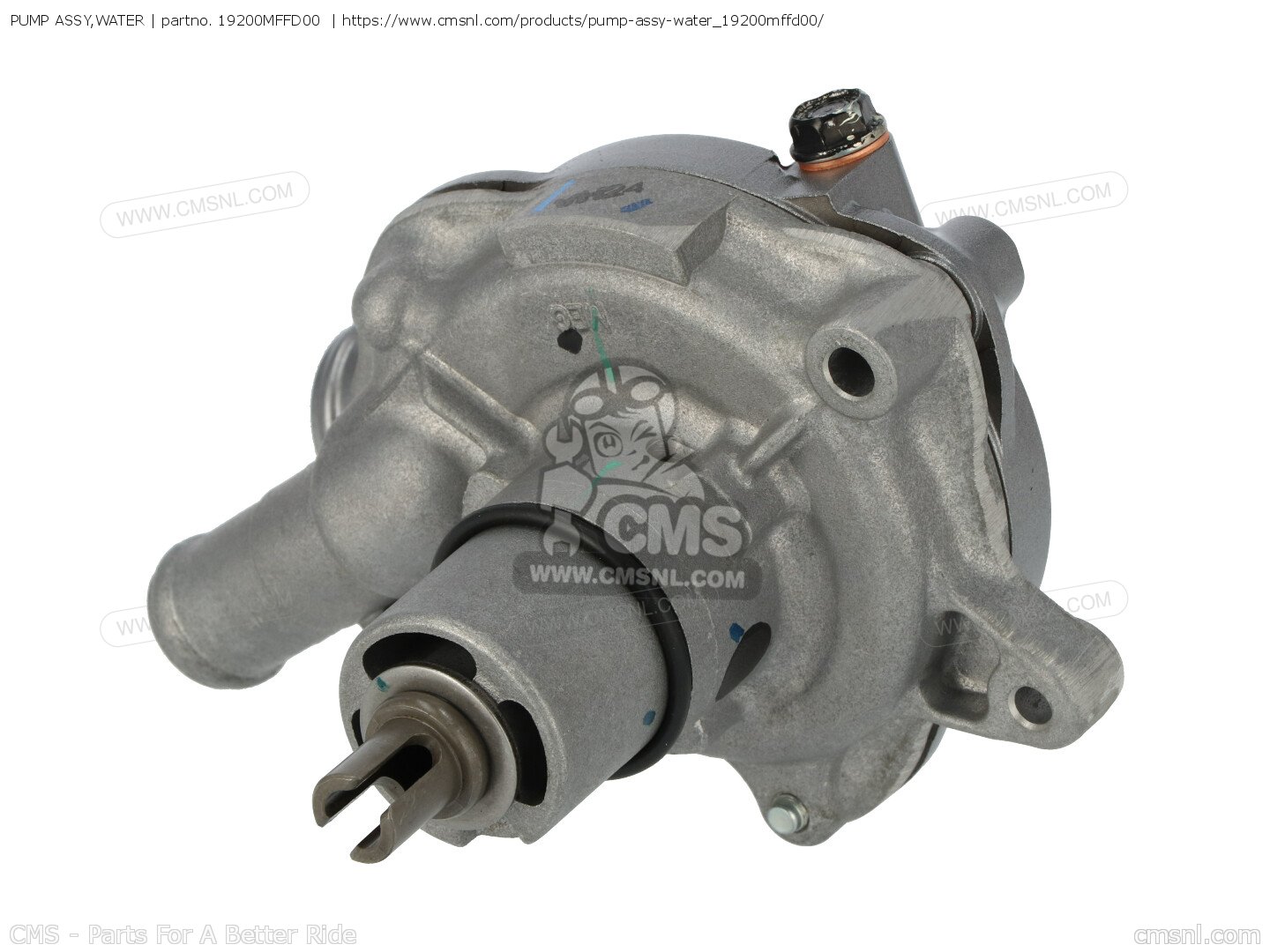 19200MFFD00: PUMP ASSY,WATER Honda - buy the 19200-MFF-D00 at CMSNL