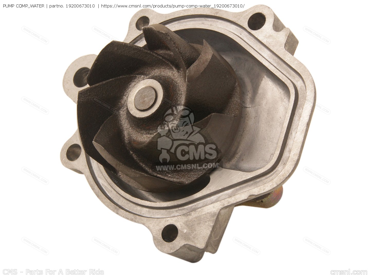19200673010: Pump Comp.,water Honda - buy the 19200-673-010 at CMSNL