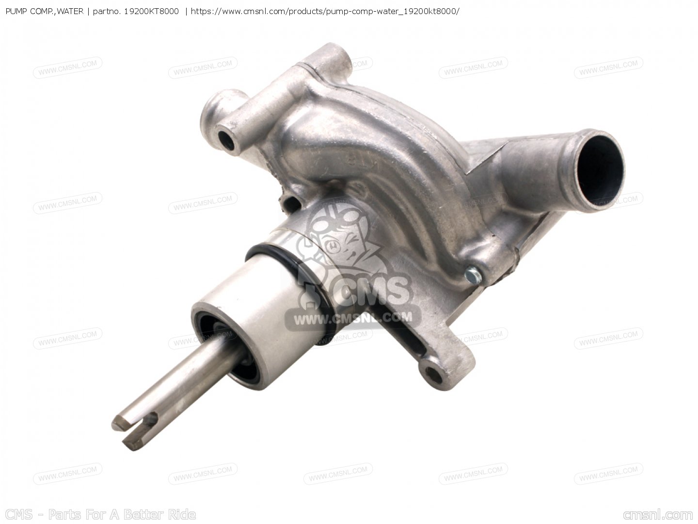 19200KT8000: Pump Comp.,water Honda - buy the 19200-KT8-000 at CMSNL
