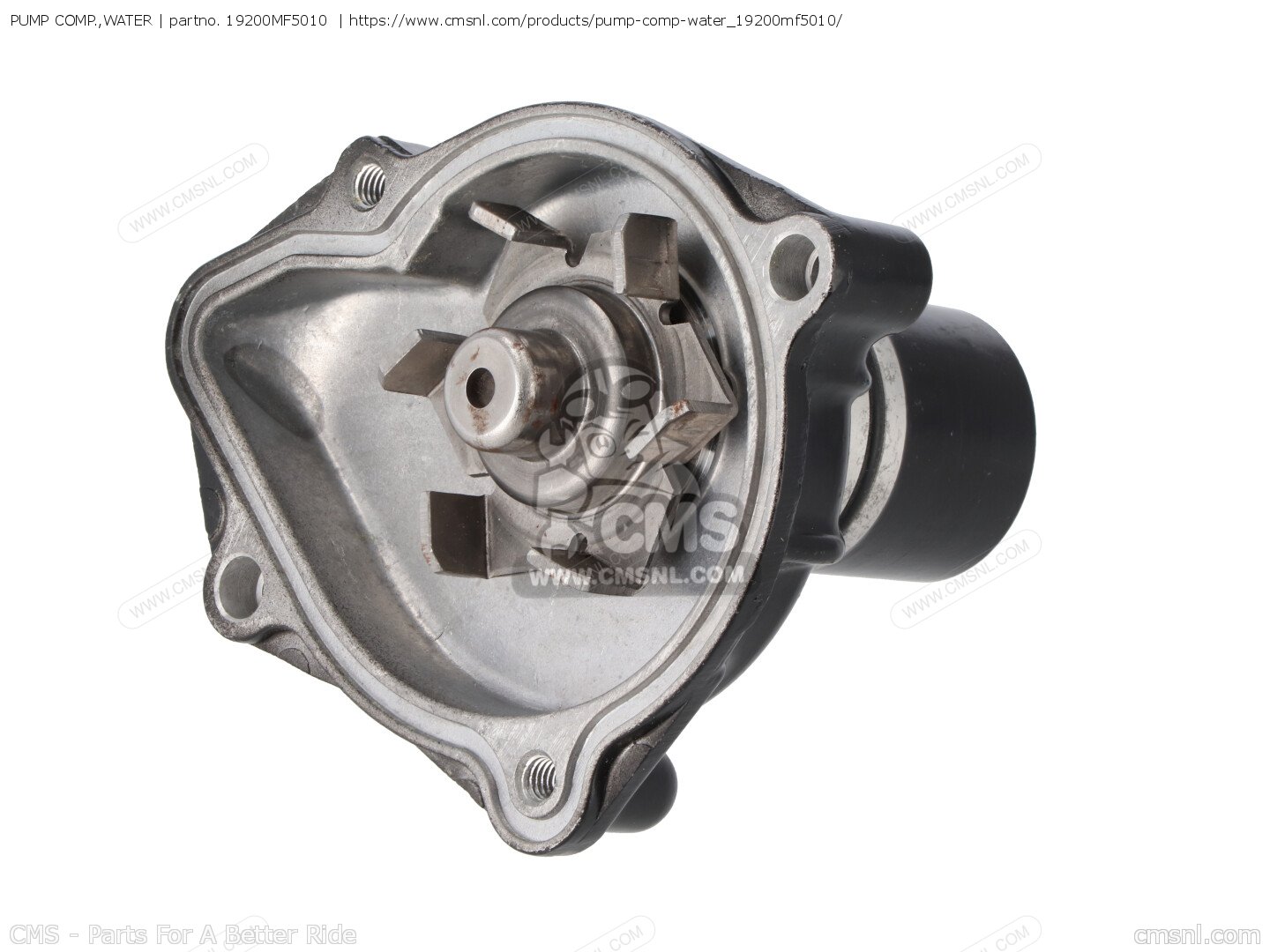 PUMP COMP.,WATER for VT500FT ASCOT 1984 (E) USA CALIFORNIA - order at CMSNL