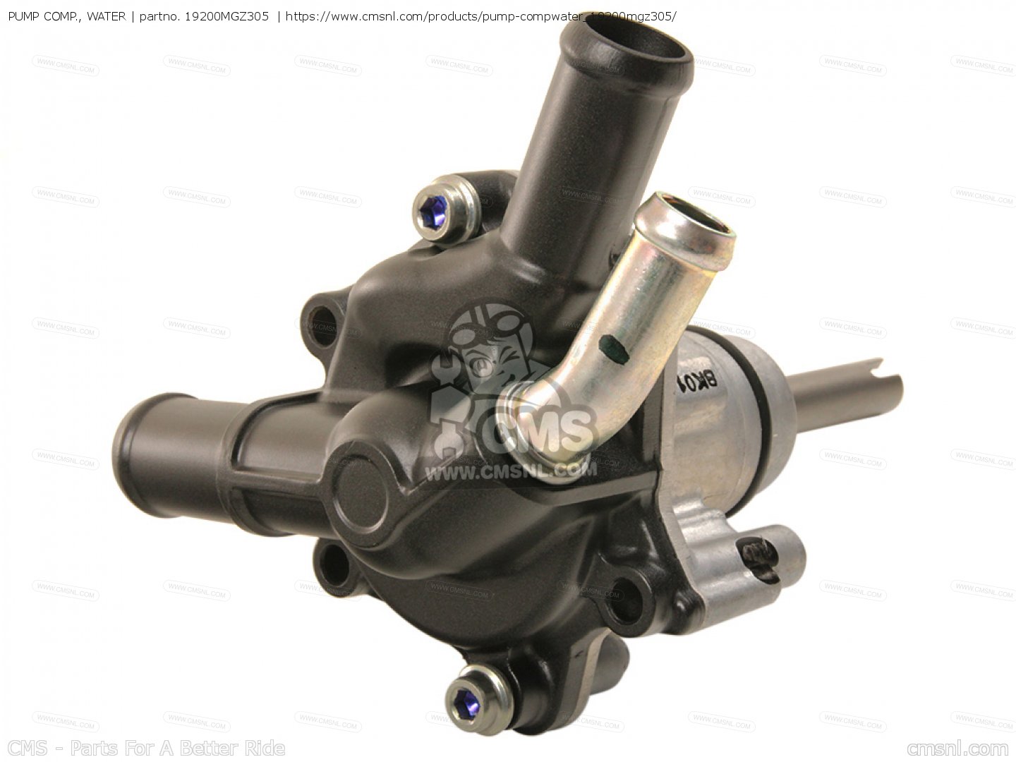 19200MGZ305: PUMP COMP,WATER Honda - buy the 19200-MGZ-305 at CMSNL