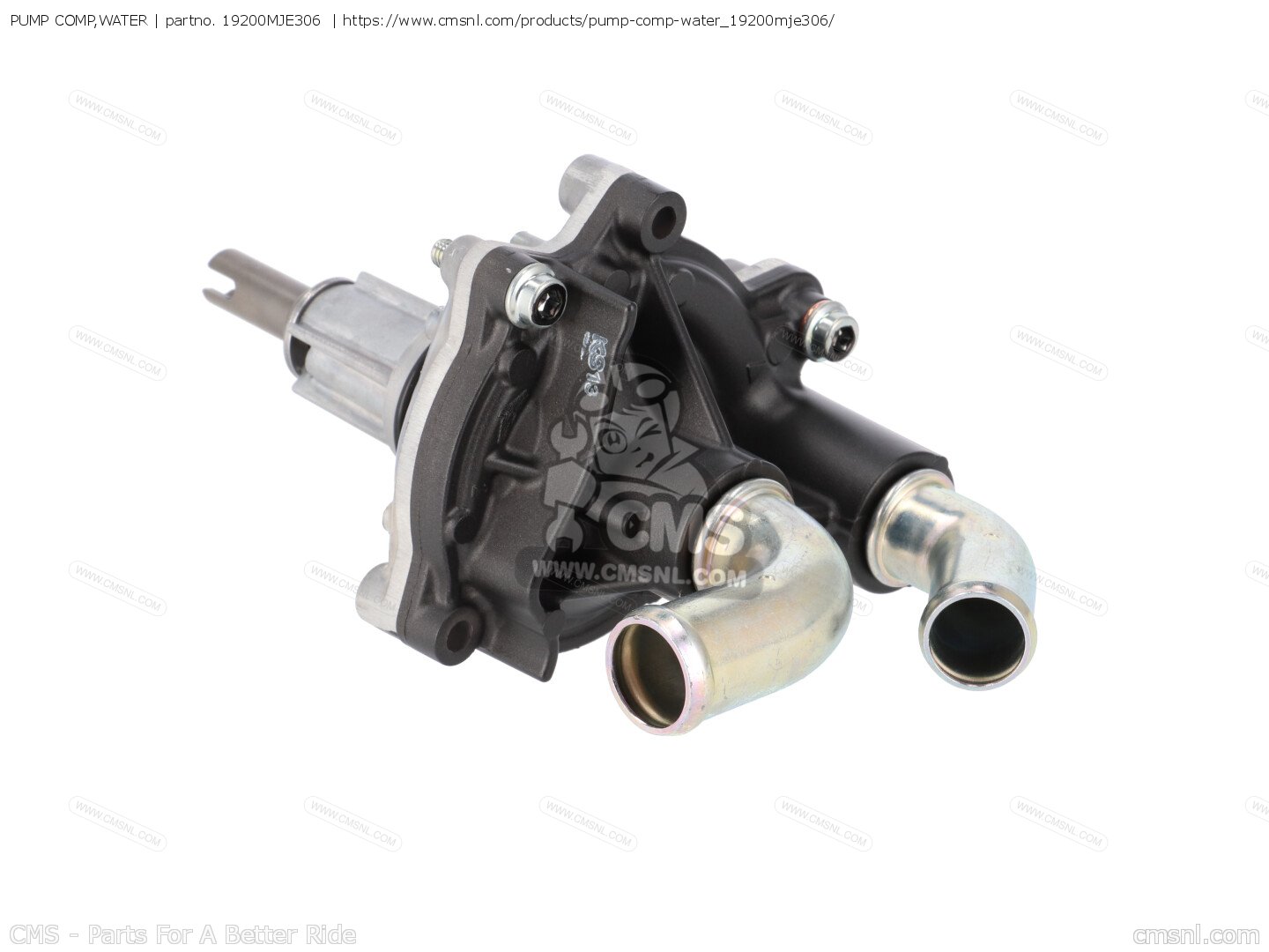 19200MJE306: PUMP COMP,WATER Honda - buy the 19200-MJE-306 at CMSNL