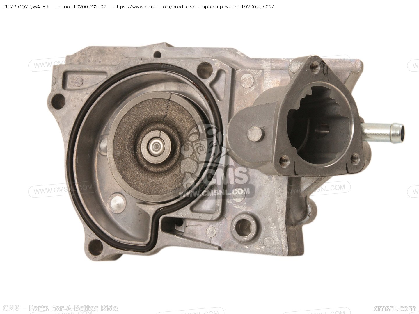 19200ZG5L02: PUMP COMP,WATER Honda - buy the 19200-ZG5-L02 at CMSNL