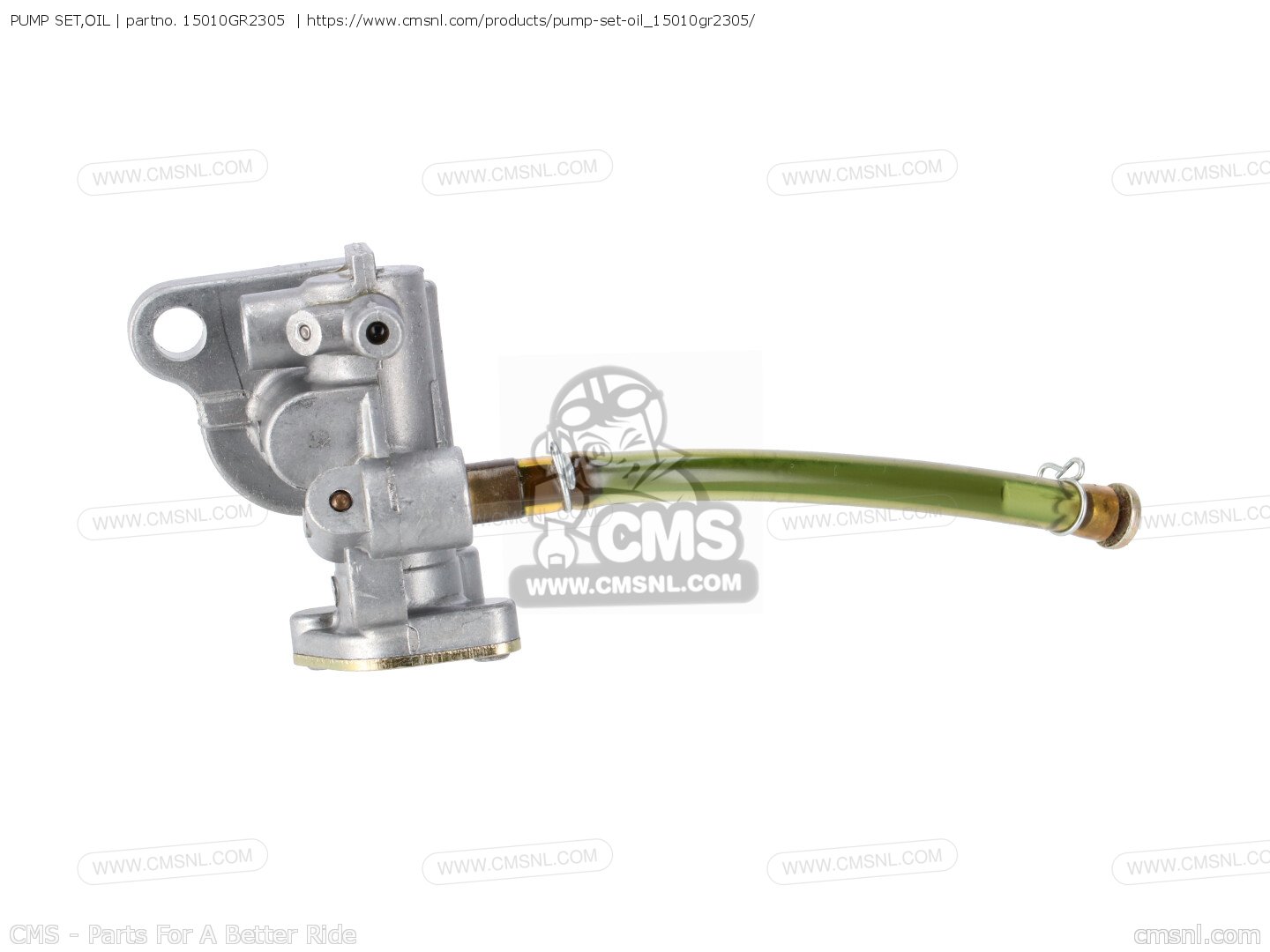 PUMP SET,OIL for Honda - order at CMSNL