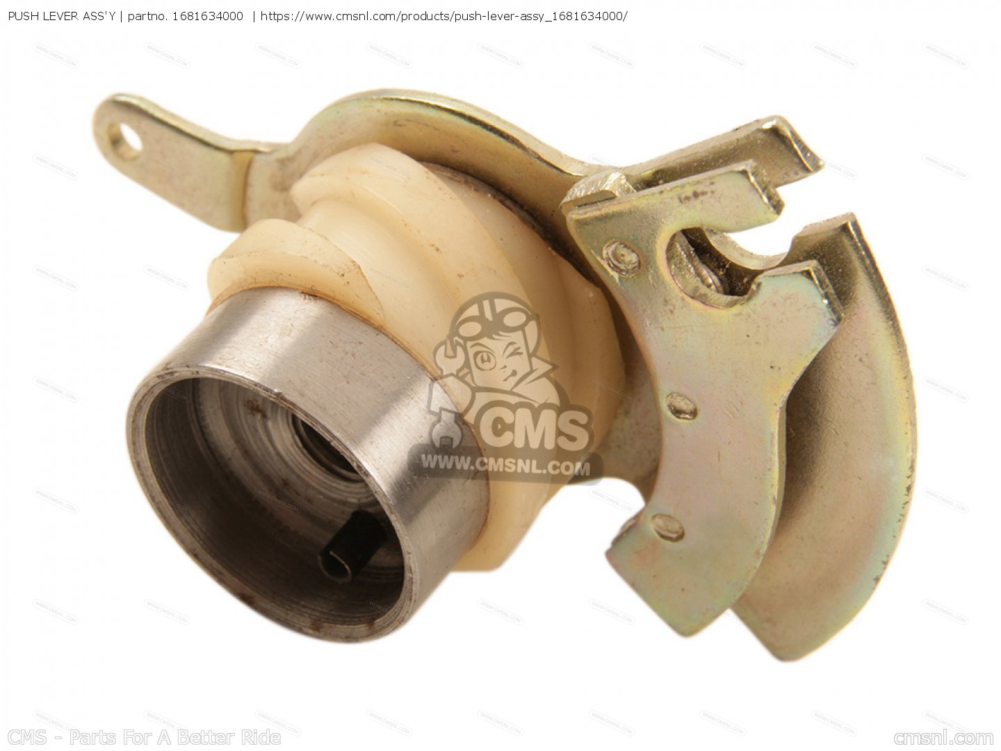 168-16340-00-00 Push Lever Ass'y, 1681634000 Yamaha - YR1, YR2, YR2C