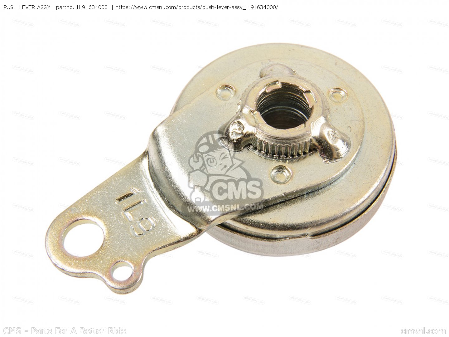1L91634000: PUSH LEVER ASSY Yamaha - buy the 1L9-16340-00-00 at CMSNL