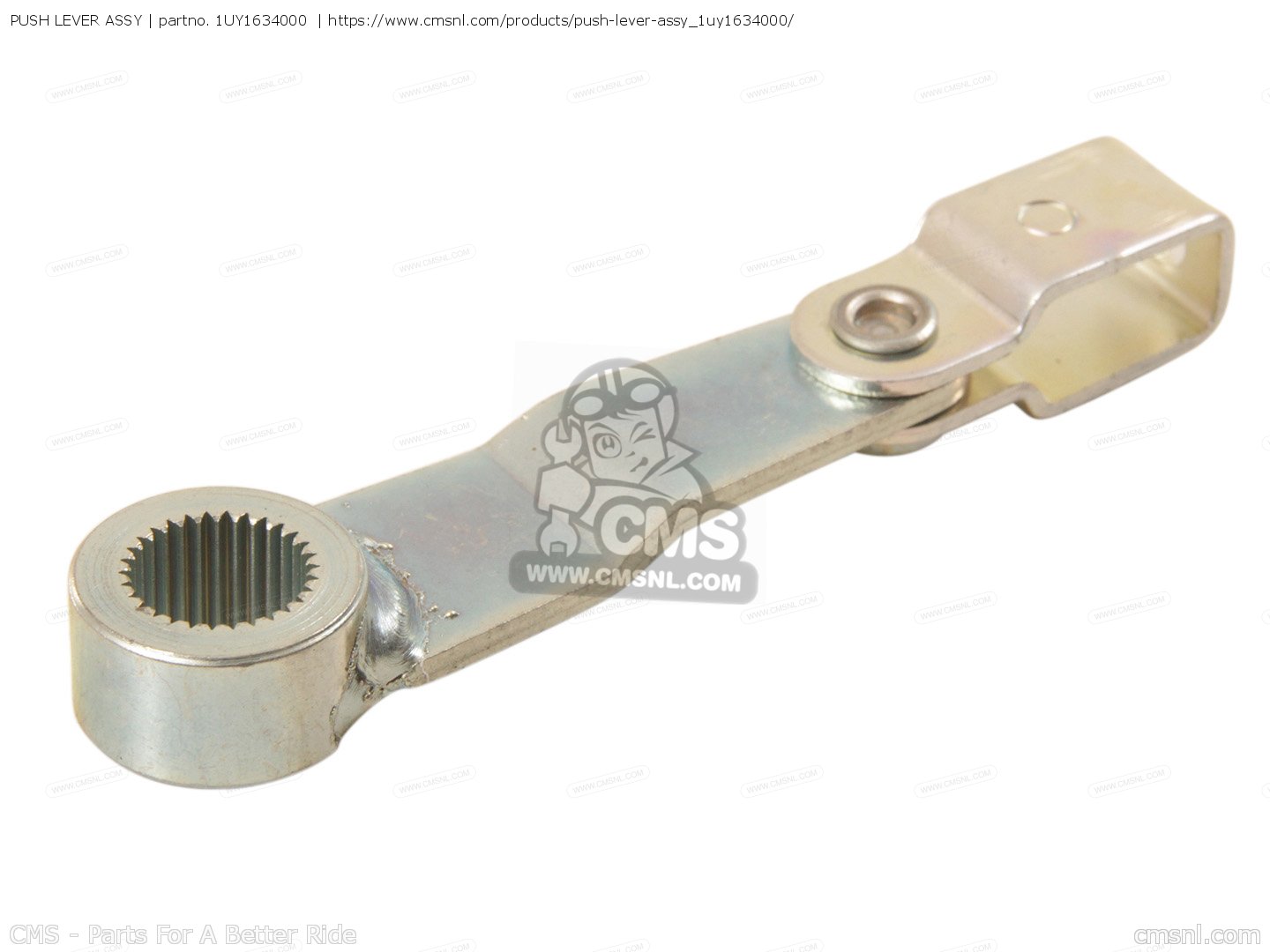 1UY1634000: PUSH LEVER ASSY Yamaha - buy the 1UY-16340-00-00 at CMSNL