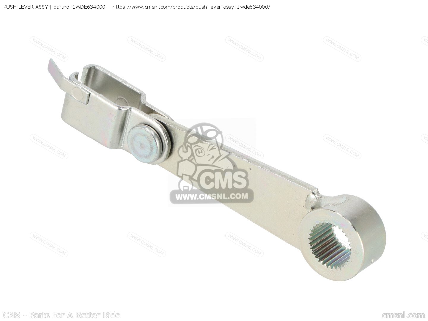 1WDE634000: Push Lever Assy Yamaha - buy the 1WD-E6340-00-00 at CMSNL