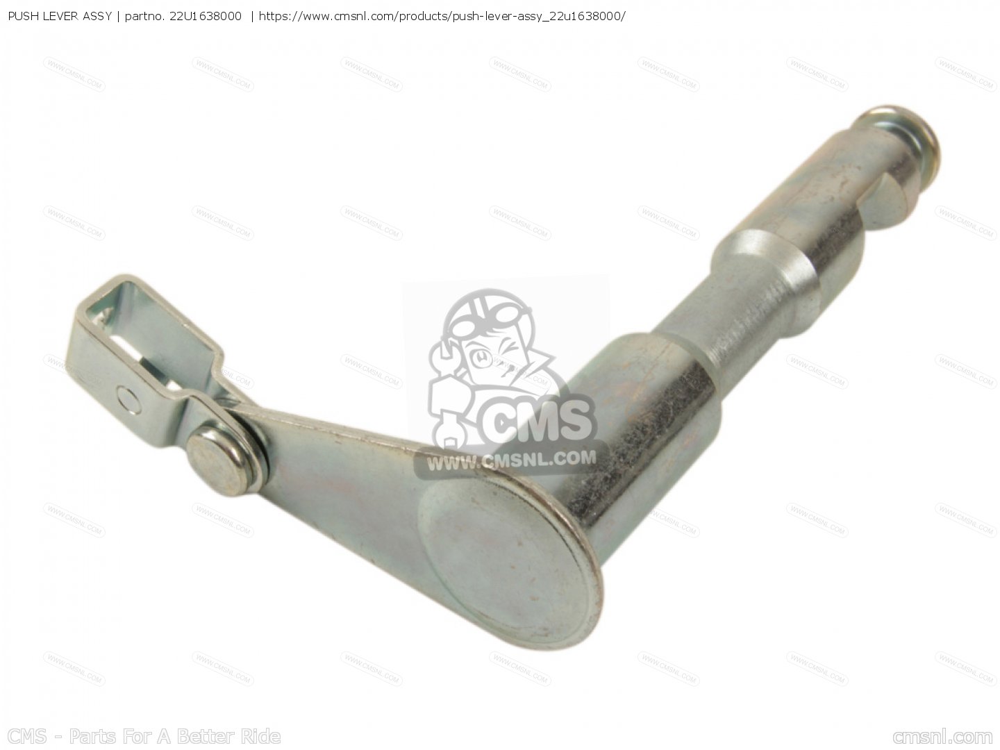 22U1638000: PUSH LEVER ASSY Yamaha - buy the 22U-16380-00-00 at CMSNL