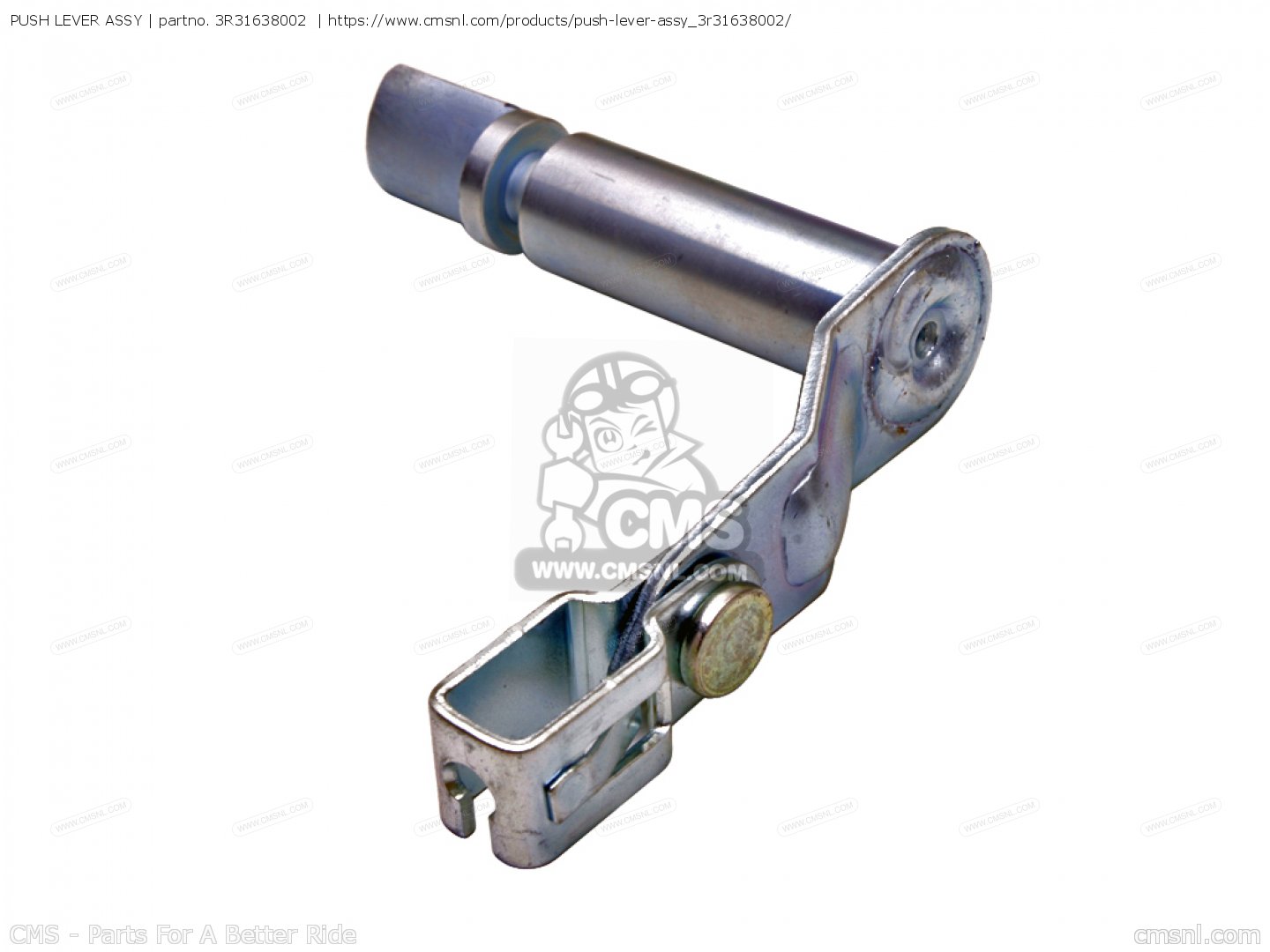 3R31638002: PUSH LEVER ASSY Yamaha - buy the 3R3-16380-02-00 at CMSNL