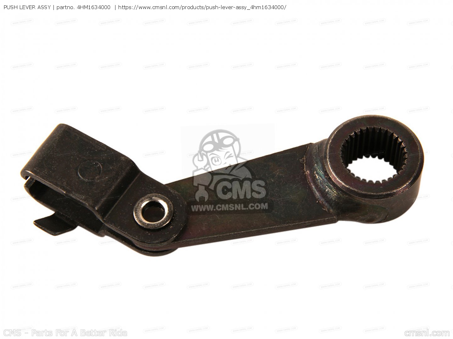 4HM1634000: PUSH LEVER ASSY Yamaha - buy the 4HM-16340-00-00 at CMSNL
