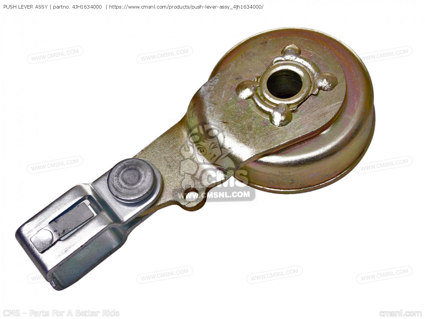 4JH1634000: PUSH LEVER ASSY Yamaha - buy the 4JH-16340-00-00 at CMSNL