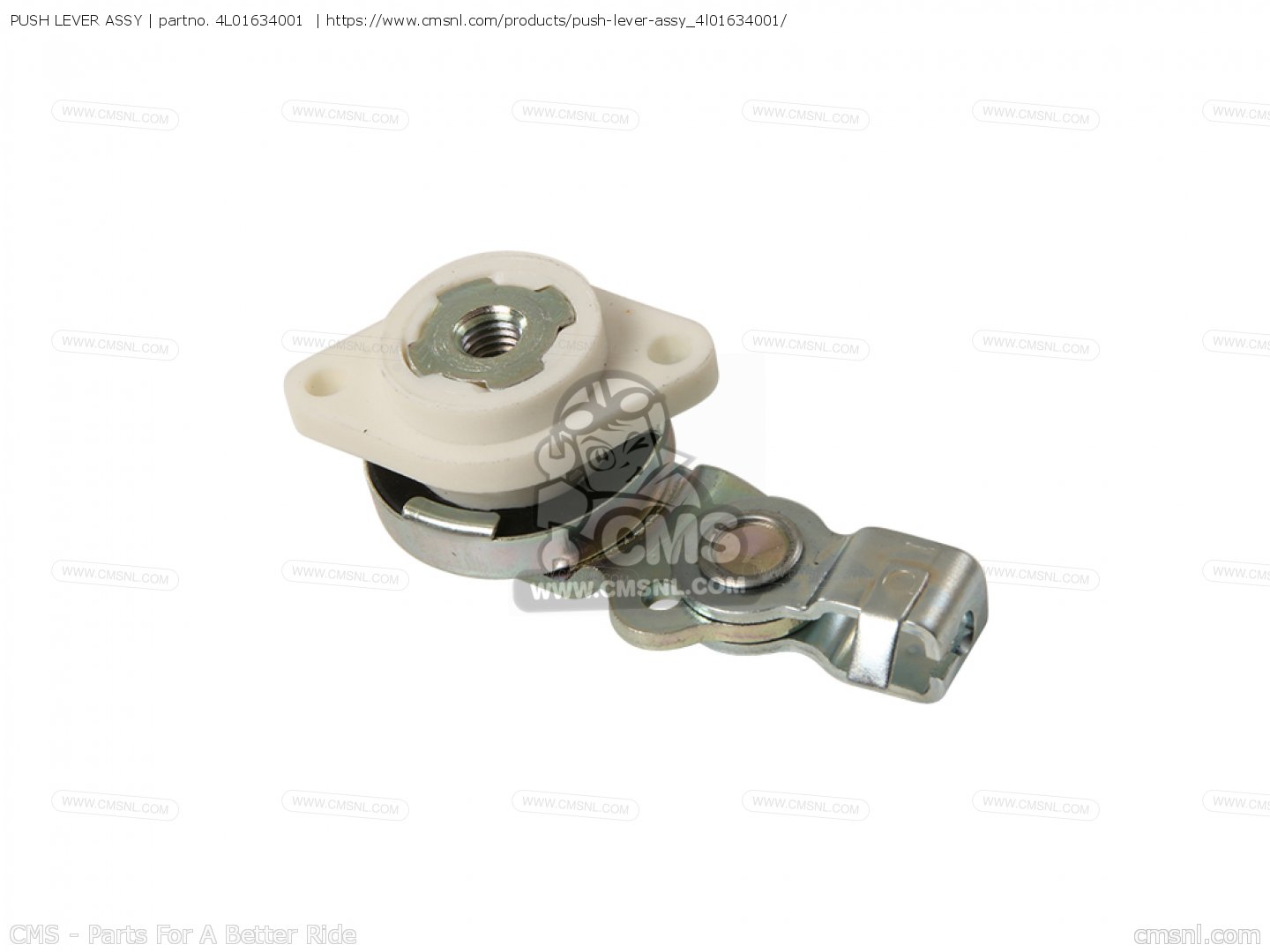4L01634001: PUSH LEVER ASSY Yamaha - buy the 4L0-16340-01-00 at CMSNL