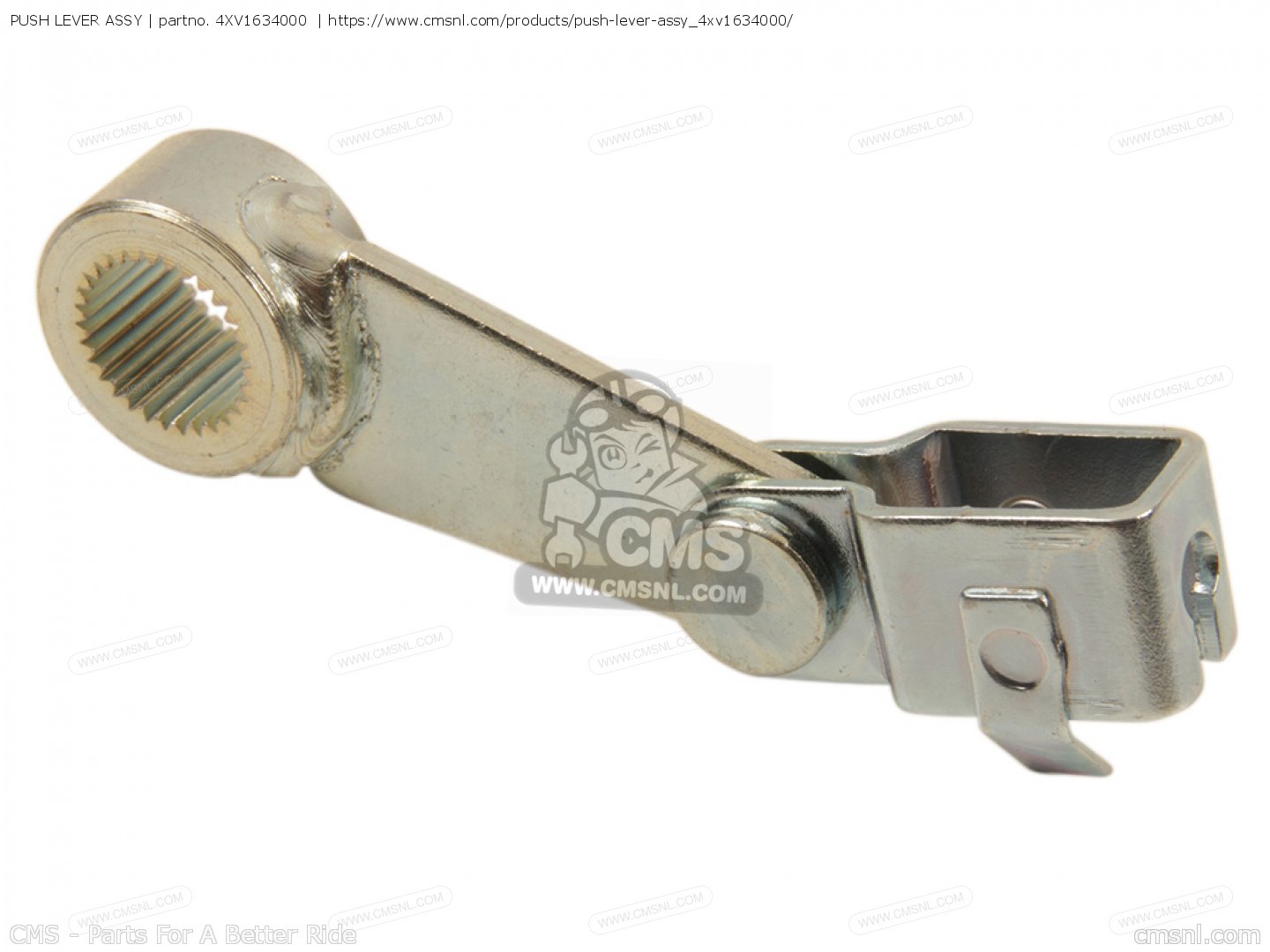 4XV1634000: PUSH LEVER ASSY Yamaha - buy the 4XV-16340-00-00 at CMSNL