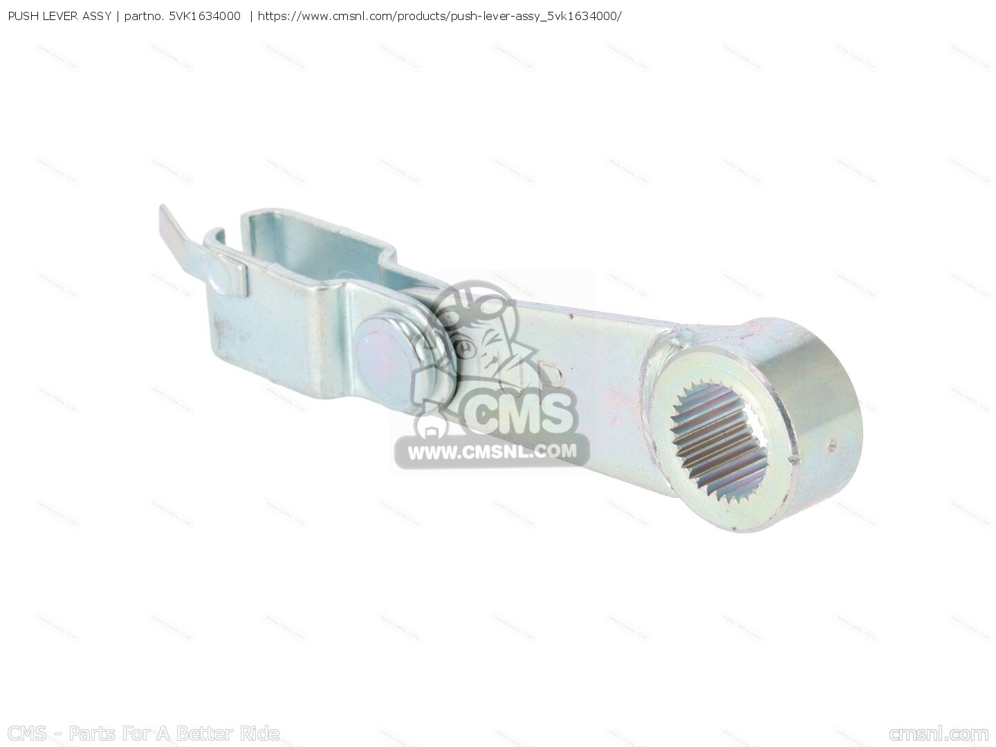 5VK1634000: PUSH LEVER ASSY Yamaha - buy the 5VK-16340-00-00 at CMSNL