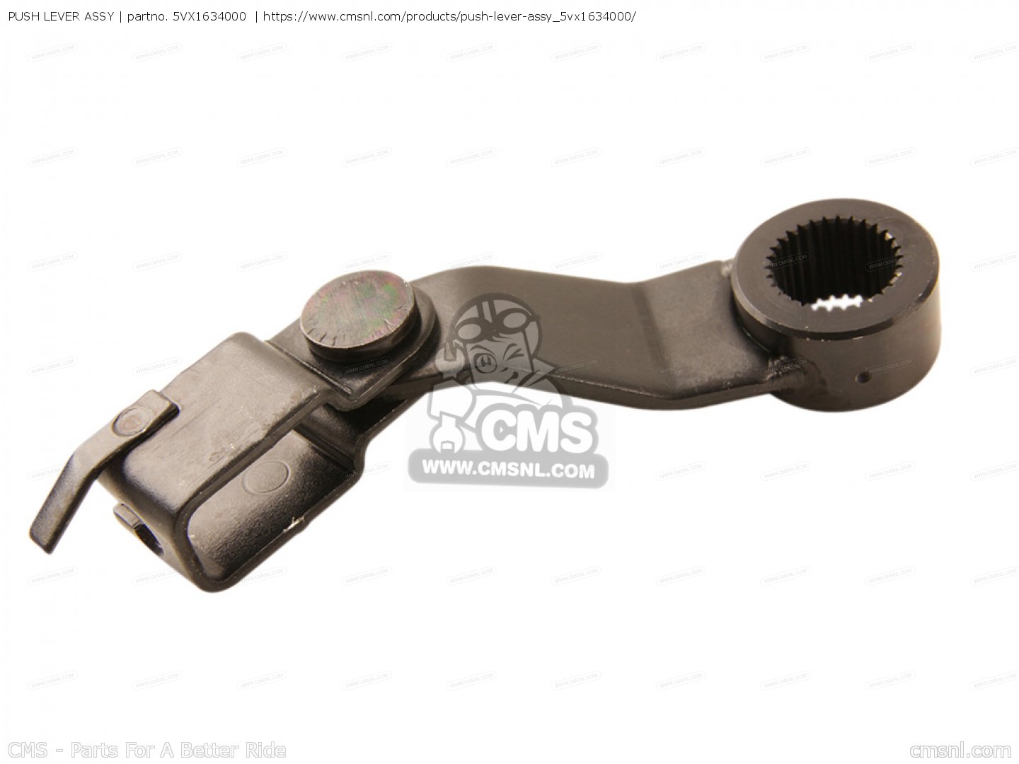 5VX1634000: PUSH LEVER ASSY Yamaha - buy the 5VX-16340-00-00 at CMSNL