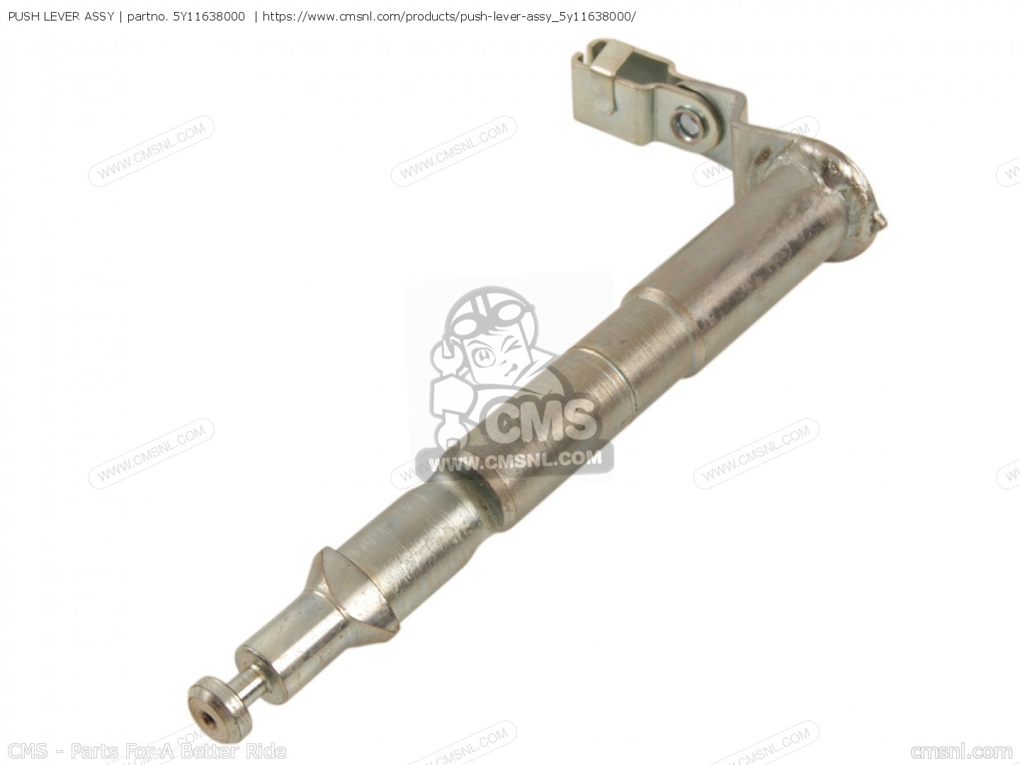 5Y11638000: PUSH LEVER ASSY Yamaha - buy the 5Y1-16380-00-00 at CMSNL