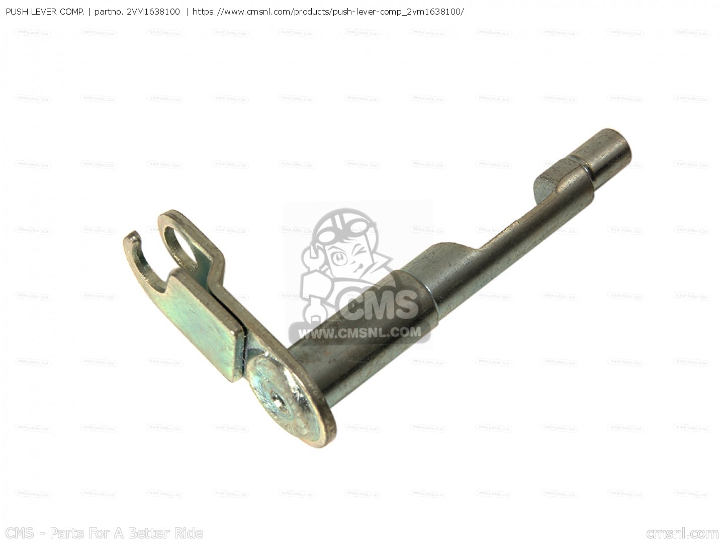 2VM1638100: PUSH LEVER COMP. Yamaha - buy the 2VM-16381-00-00 at CMSNL