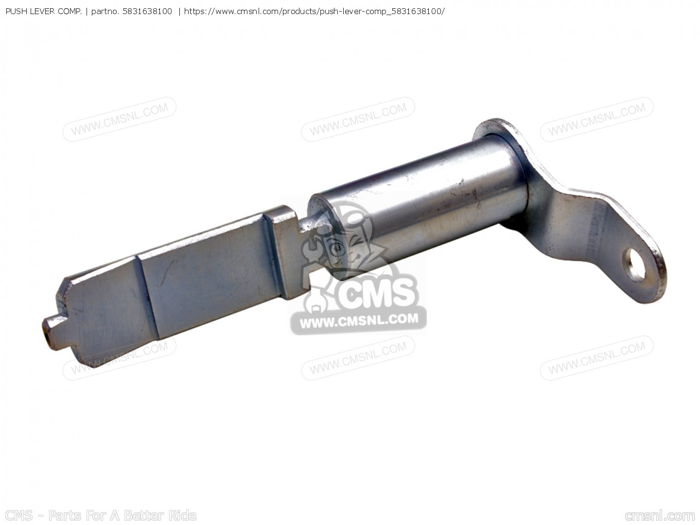 5831638100: PUSH LEVER COMP. Yamaha - buy the 583-16381-00-00 at CMSNL