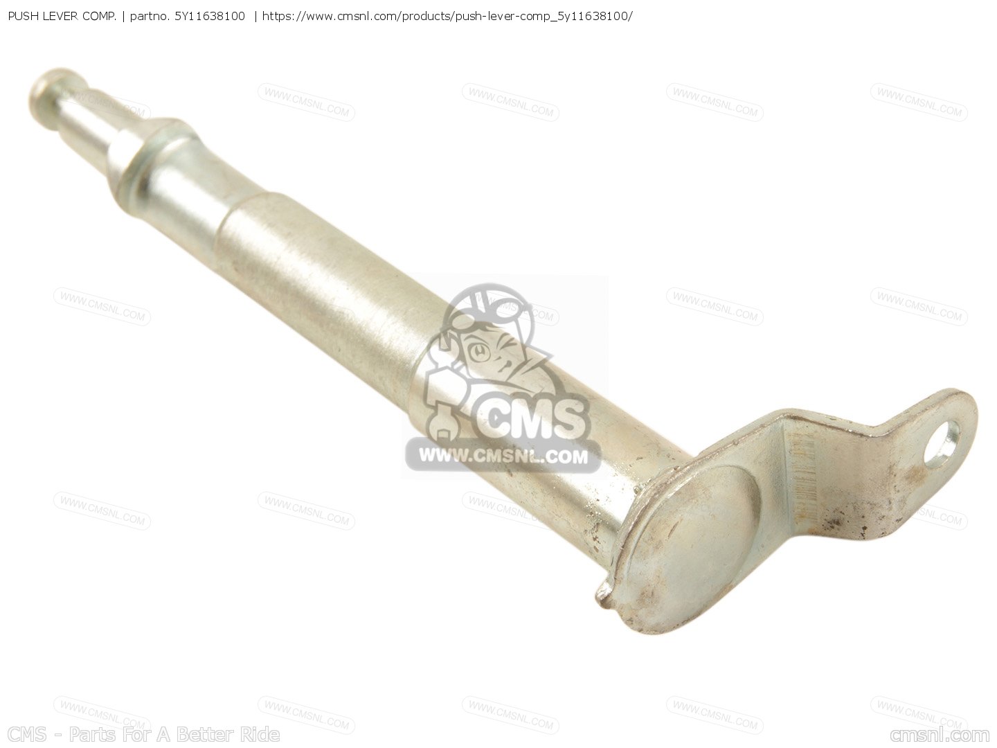 5Y11638100: PUSH LEVER COMP. Yamaha - buy the 5Y1-16381-00-00 at CMSNL