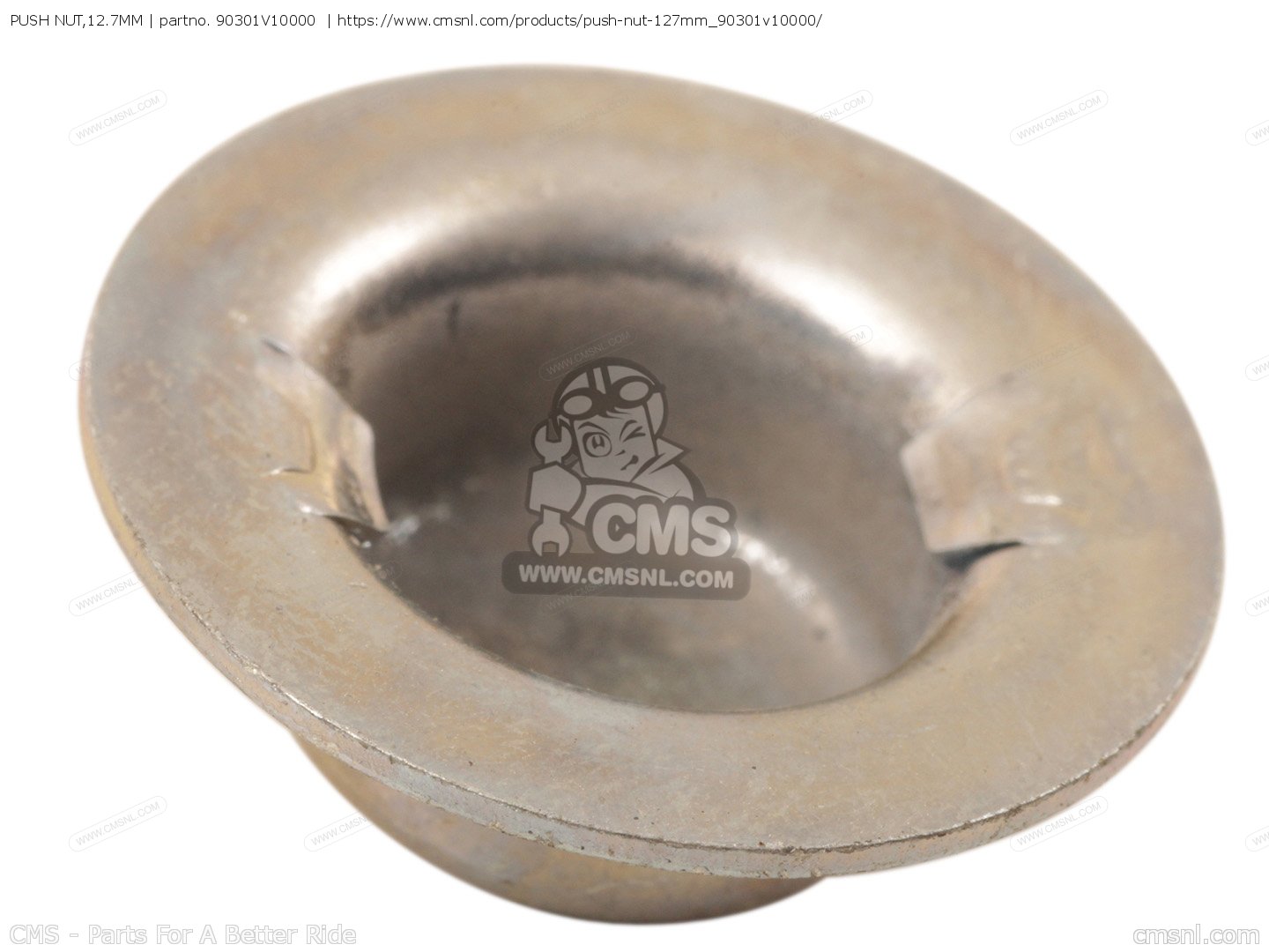 90301V10000: Push Nut,12.7mm Honda - buy the 90301-V10-000 at CMSNL