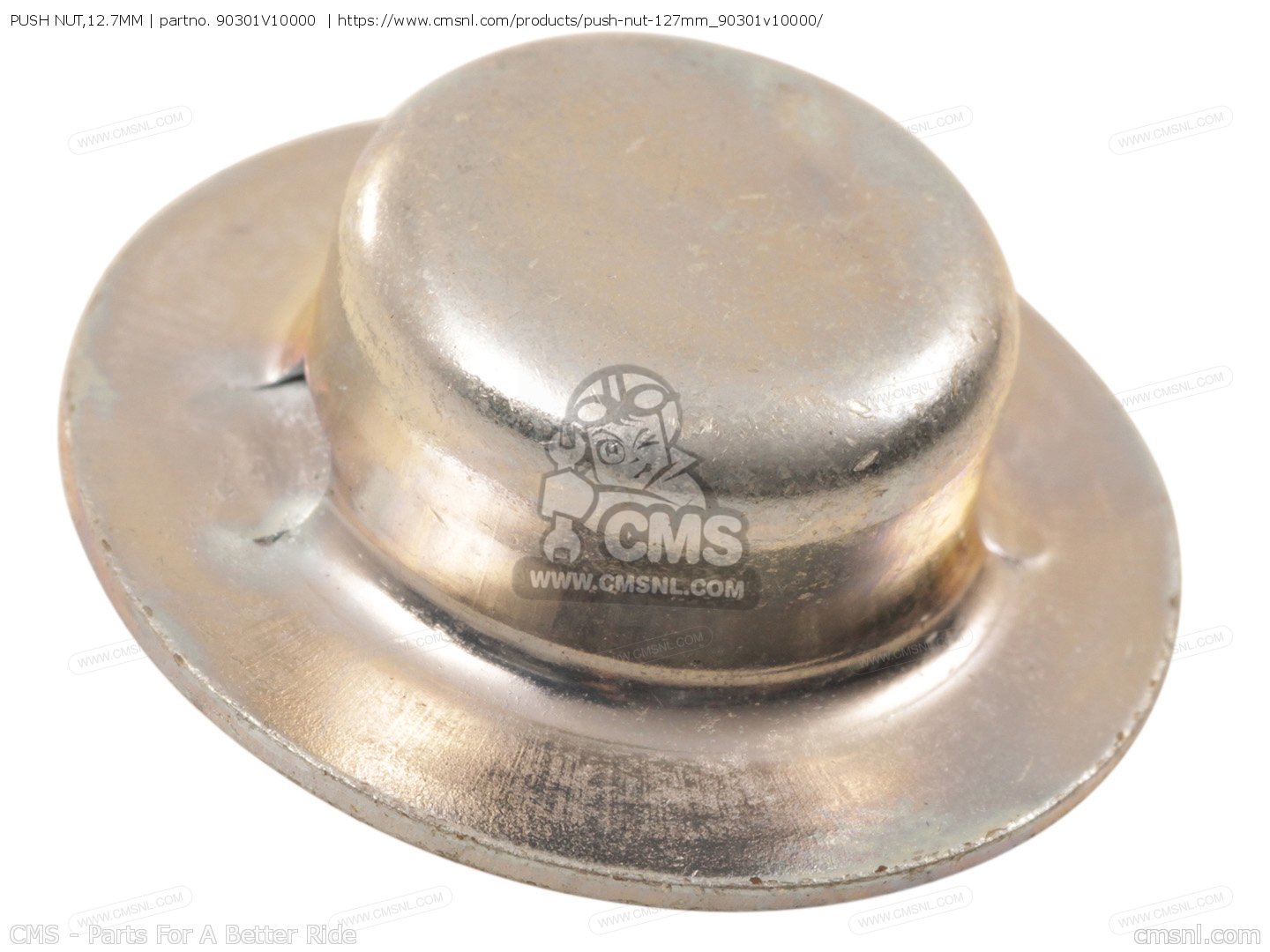 90301V10000: PUSH NUT,12.7MM Honda - buy the 90301-V10-000 at CMSNL