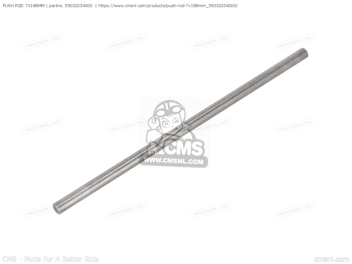 PUSH ROD 7X188MM for KTM - order at CMSNL