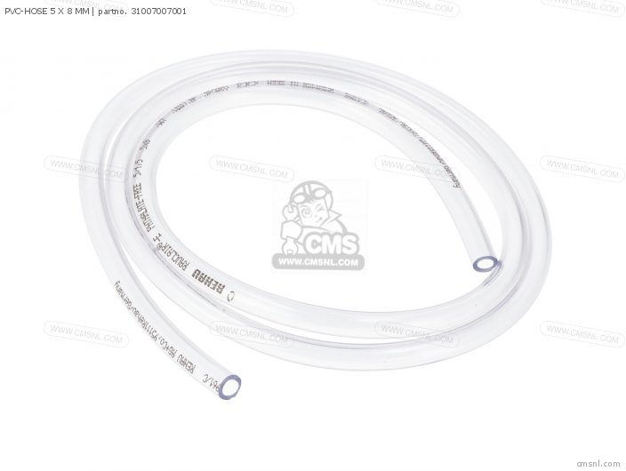 PVC-HOSE 5 X 8 MM for 65 SX Europe 2003 - order at CMSNL