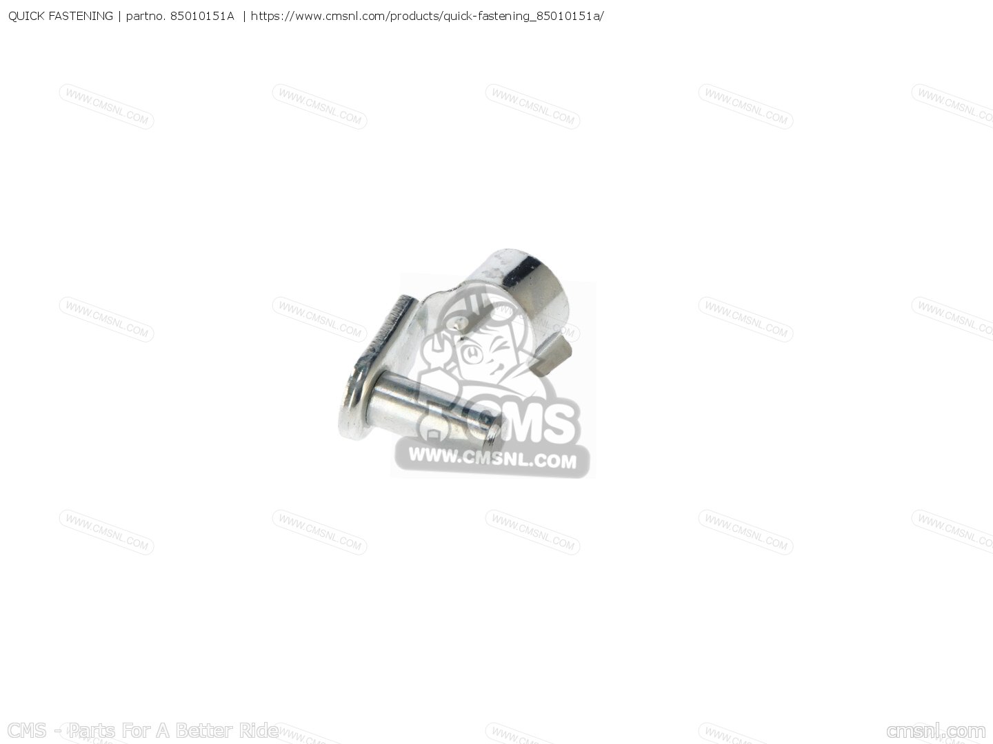 85010151A: QUICK FASTENING Ducati - buy the 85010151A at CMSNL