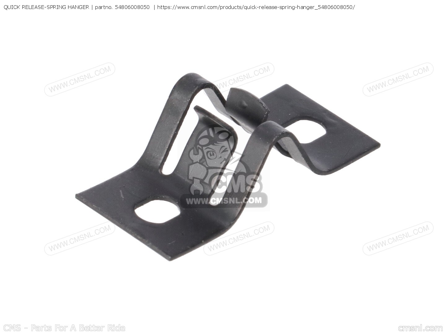 54806008050: QUICK RELEASE-SPRING HANGER KTM - buy the 54806008050 at CMSNL