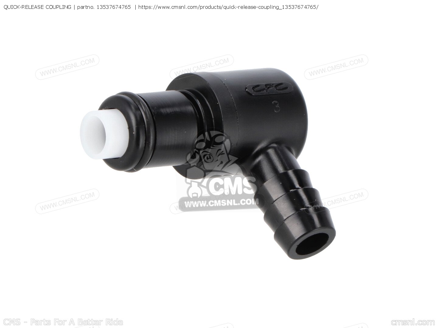 13537674765: QUICK-RELEASE COUPLING BMW - buy the 13 53 7 674 765 at CMSNL