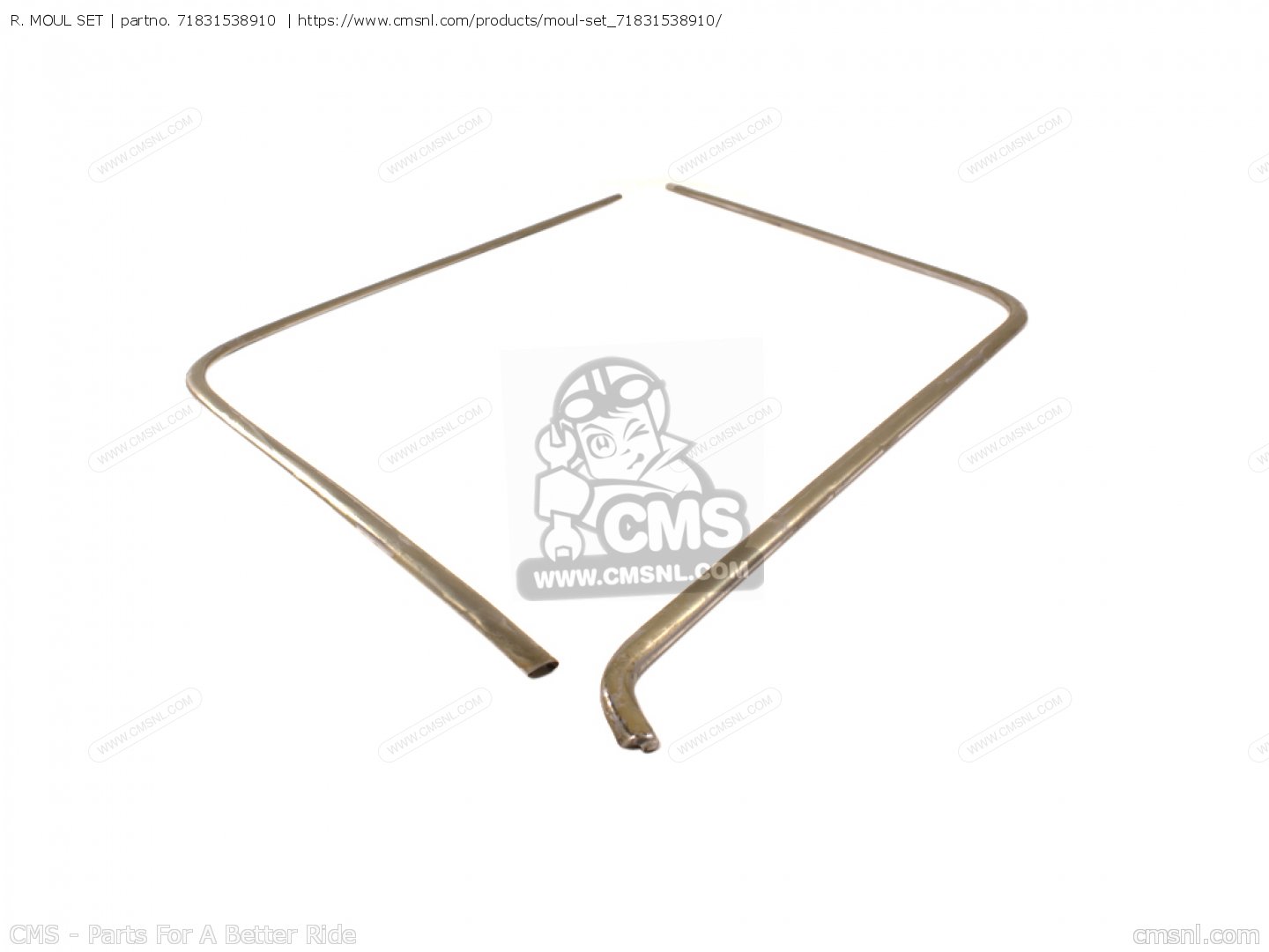 71831538910: R. MOUL SET Honda - buy the 71831-538-910 at CMSNL