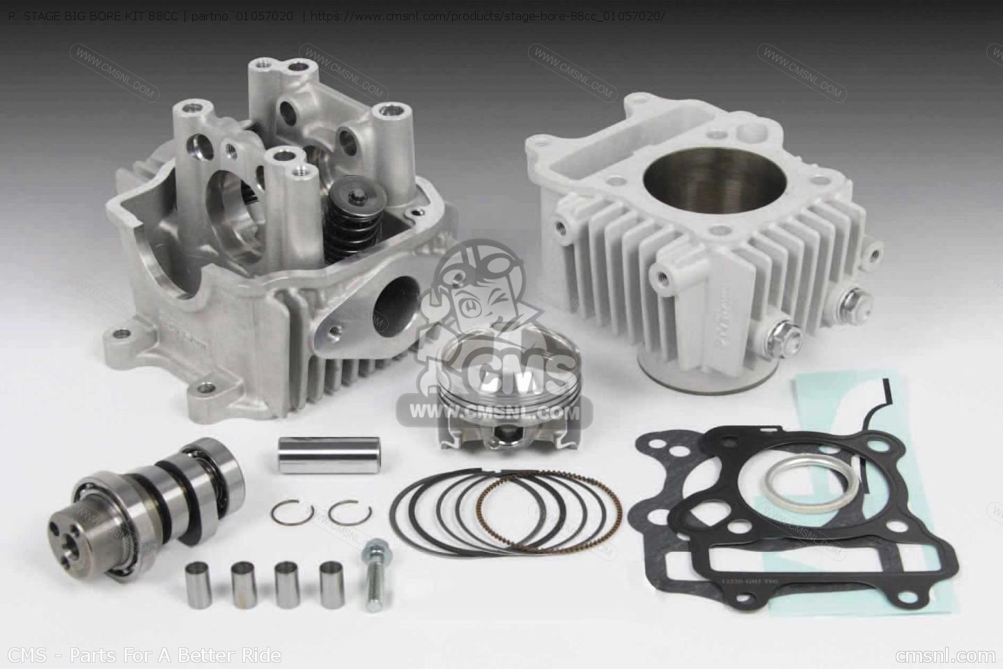 01057020: R. Stage Big Bore Kit 88cc Takegawa - buy the 01-05-7020 at CMSNL