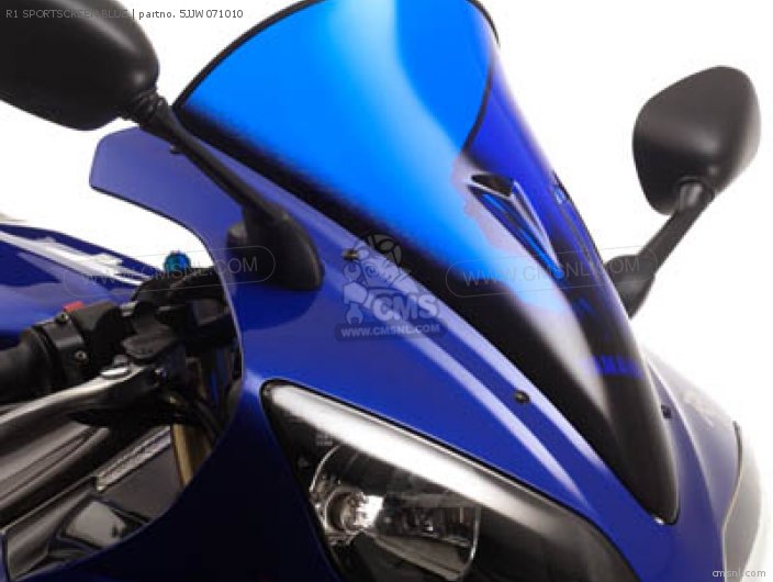 R1 SPORTSCREEN BLUE for Yamaha - order at CMSNL