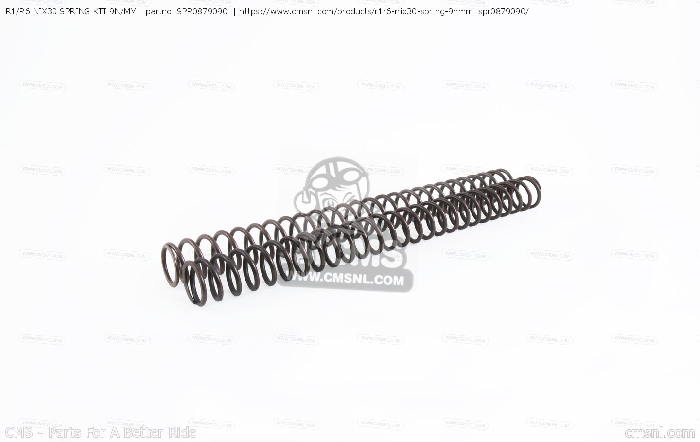 SPR0879090: R1/r6 Nix30 Spring Kit 9n/mm Yamaha - buy the SPR-08790-90 ...