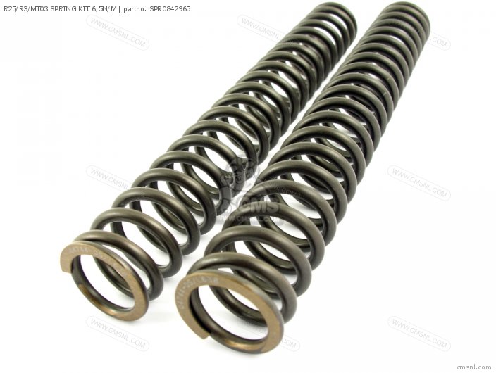 SPR0842965: R25/r3/mt03 Spring Kit 6,5n/m Yamaha - buy the SPR-08429-65 ...