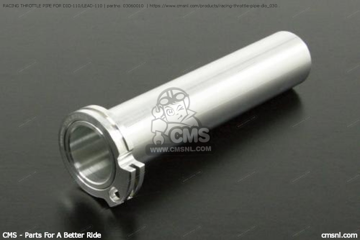 03060010: Racing Throttle Pipe For Dio-110/lead-110 Takegawa - buy the ...